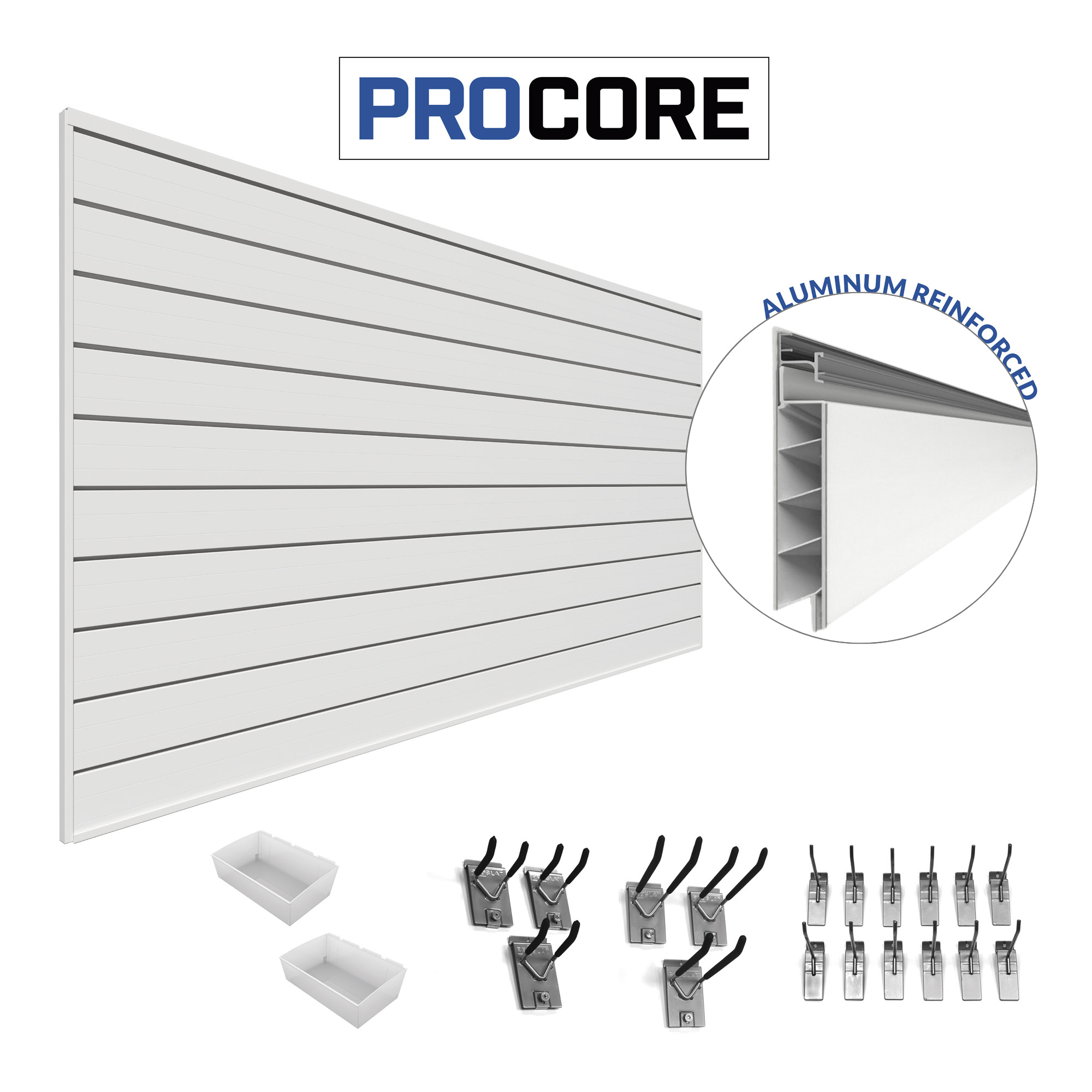 Proslat PROCORE Slatwall Organizer Bundle