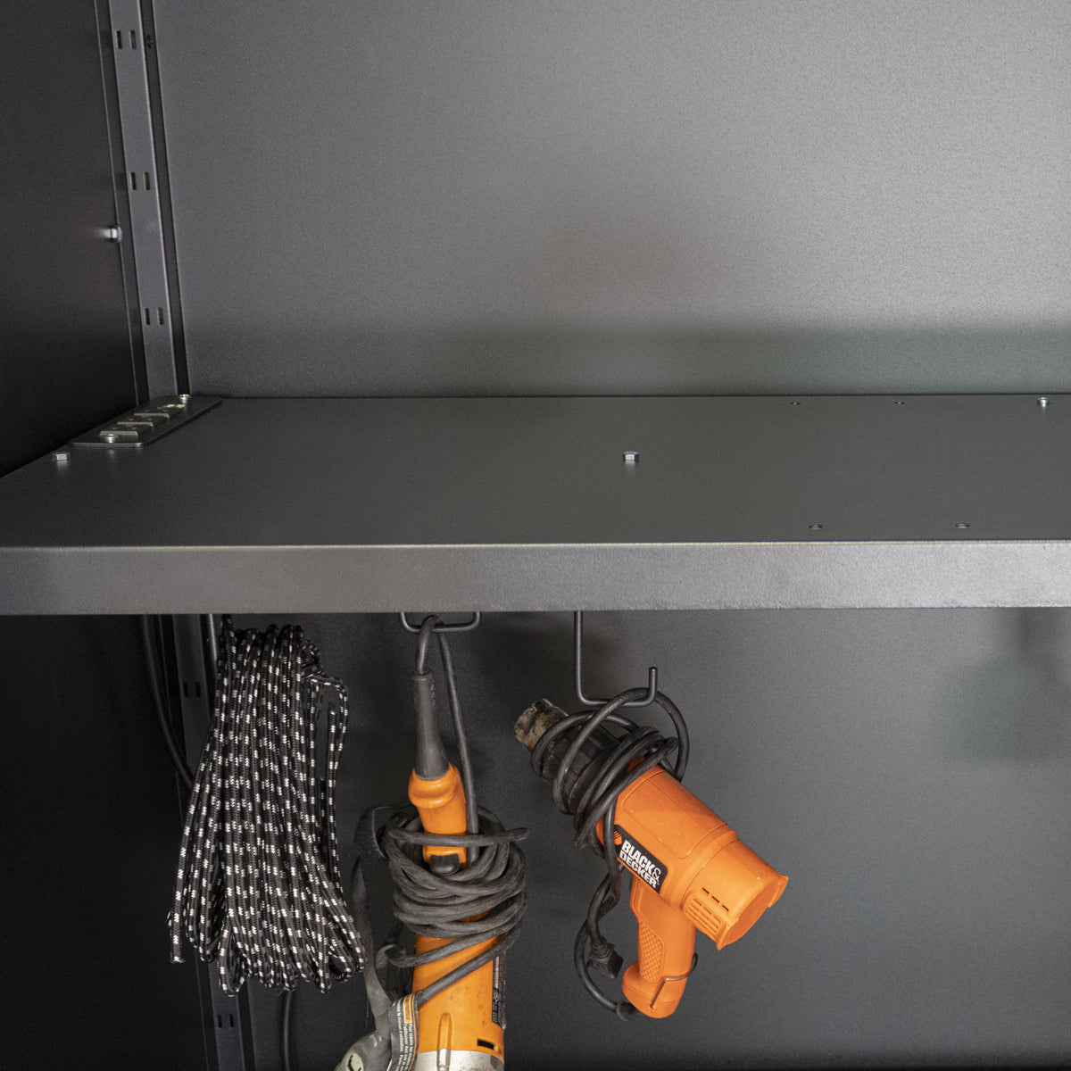 Fusion/LUX Tall Cabinet Charging Shelf