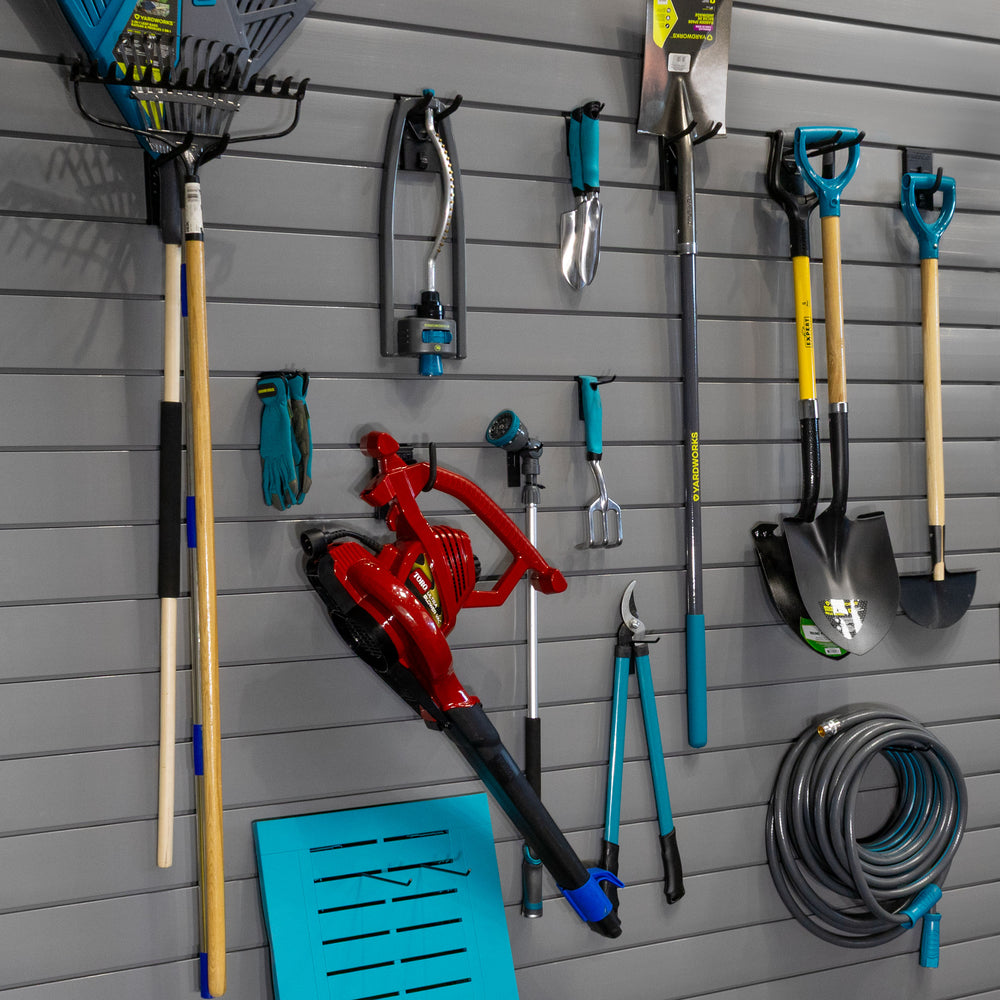 Proslat 8' x 4' PVC Slatwall AND 10 FREE hooks