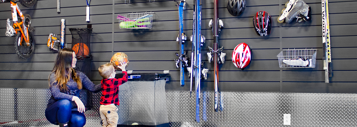 Lifts, Cabinets, Racks & Flooring - Custom Storage | Proslat Garage